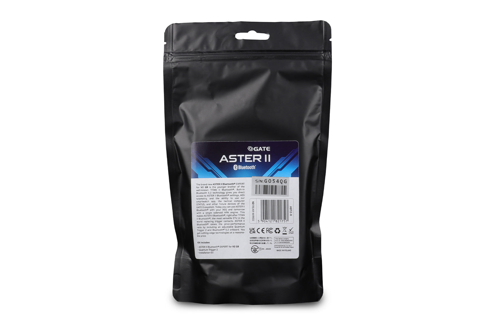 ASTER II Bluetooth® EXPERT for V2 GB + Adjustable Quantum Trigger 2 [A ...