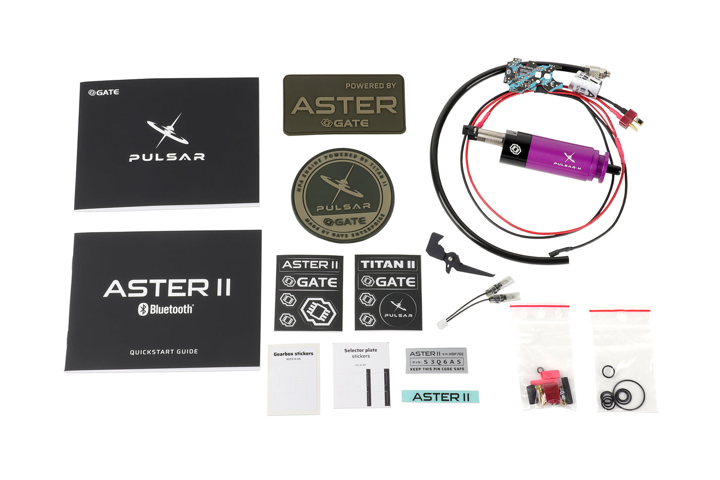 PULSAR H Hybrid Single Solenoid HPA Engine set with ASTER II Bluetooth ...
