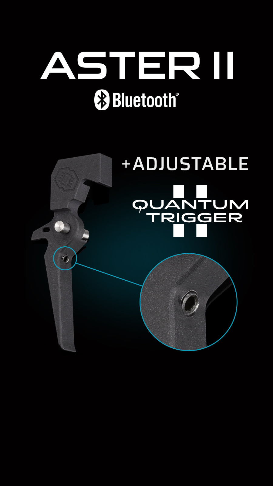 ASTER II Bluetooth® EXPERT for V2 GB + Adjustable Quantum Trigger 2 [A – GATE Enterprise USD