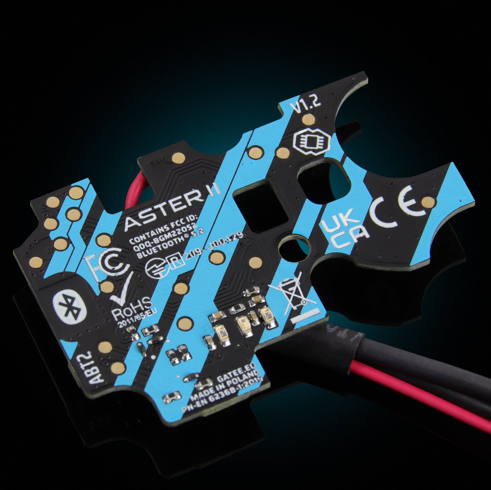 ASTER II Bluetooth® EXPERT for V2 GB + Adjustable Quantum Trigger 2 [A – GATE Enterprise USD